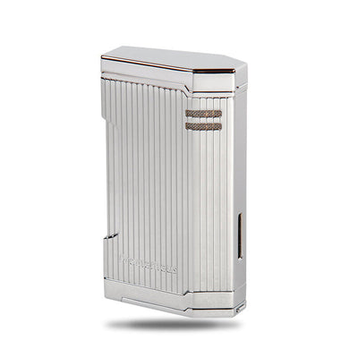 Prometheus MAGMA T CHROME VERTICAL LINES LIGHTERS - Habanos Specialist ...
